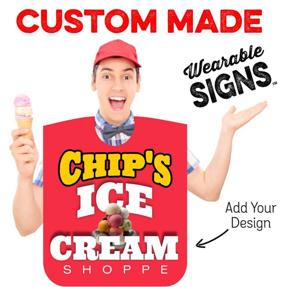 Custom Made Wearable Signs | Etsy