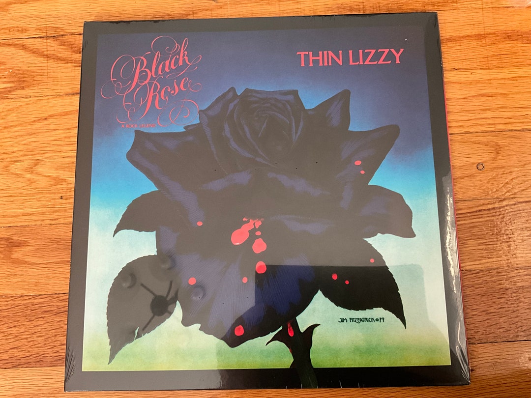 Thin Lizzy “black Rose” LP Red Vinyl Reissue Sealed Friday Music - Etsy