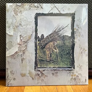 Led Zeppelin IV LP Sealed Reissue Vinyl Record - Etsy