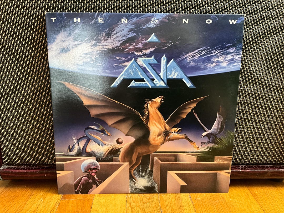 Asia “then and Now” LP Vinyl Record Original - Etsy