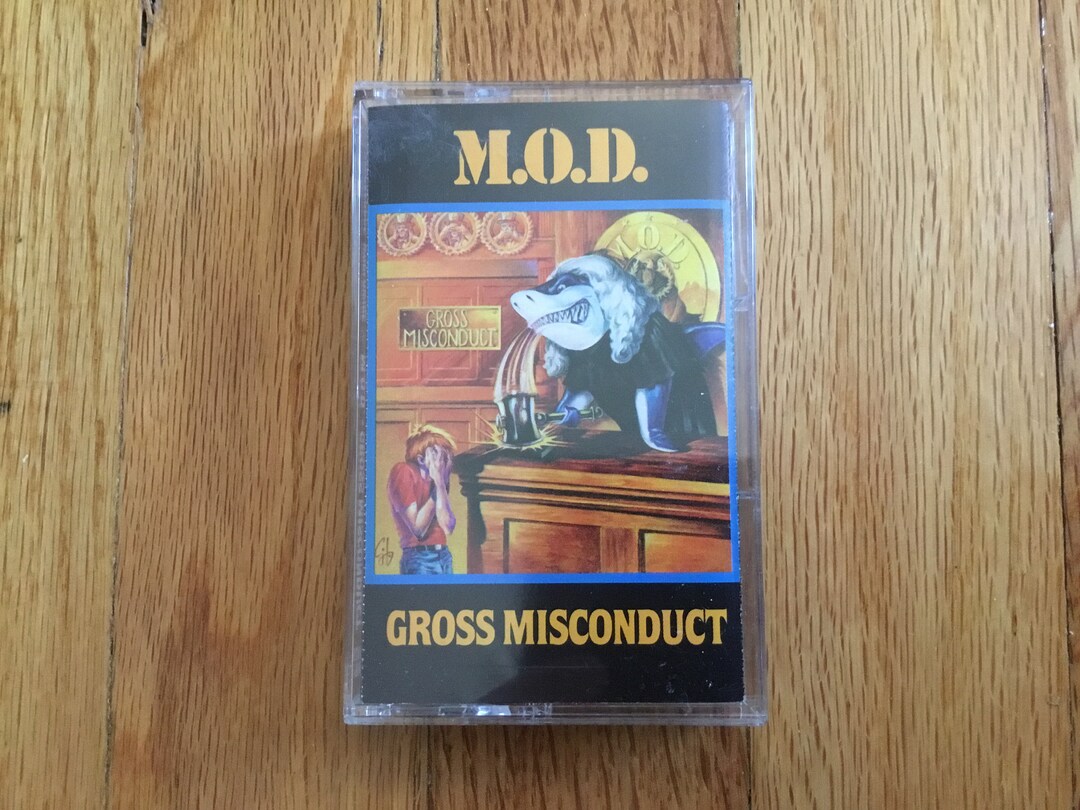 MOD Method of Destruction “gross Misconduct” Cassette Tape - Etsy