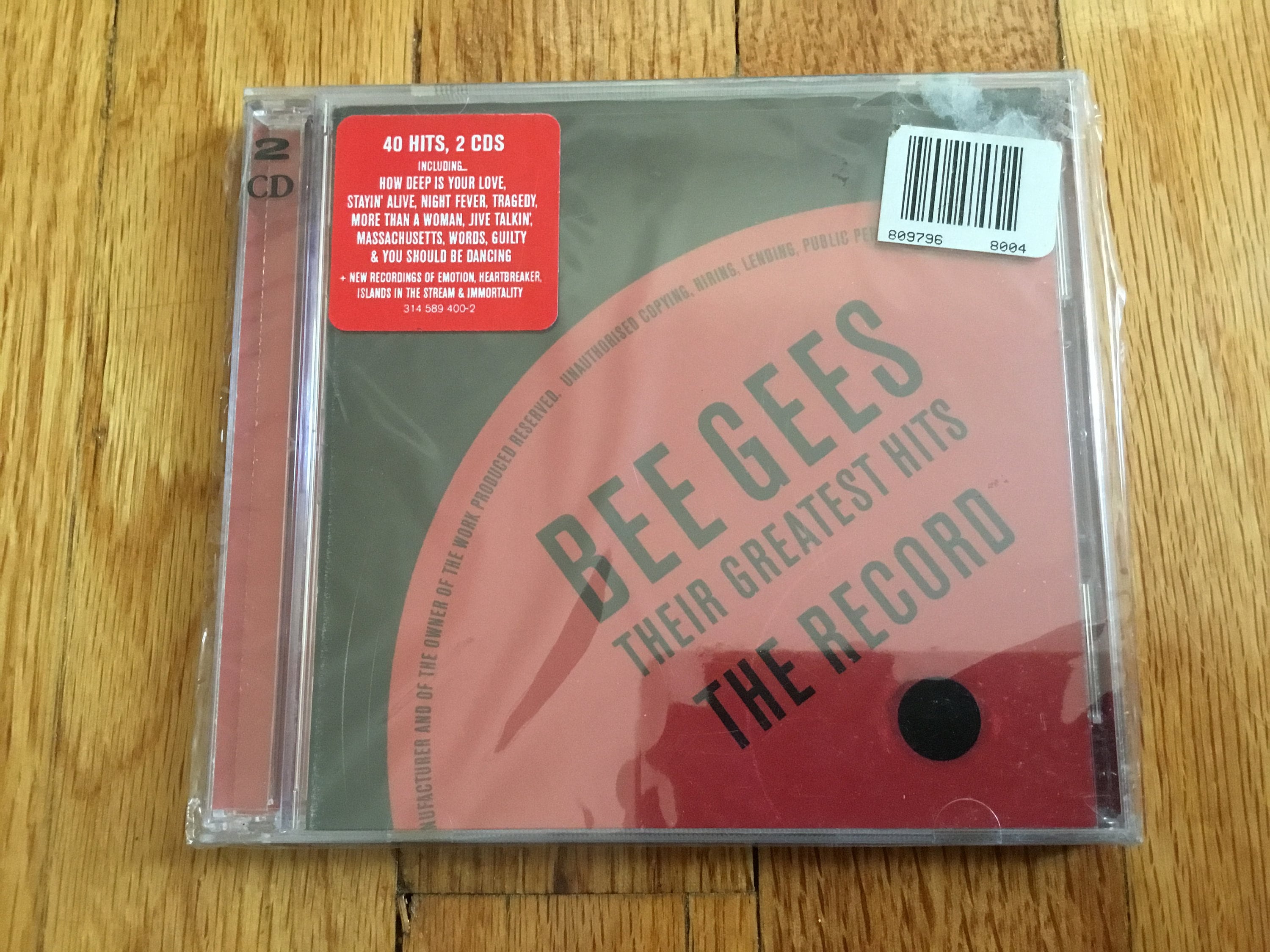 Bee Gees Their Greatest Hits The Record