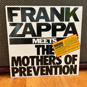 Frank Zappa Meets Mothers of Prevention LP Vinyl Record - Etsy