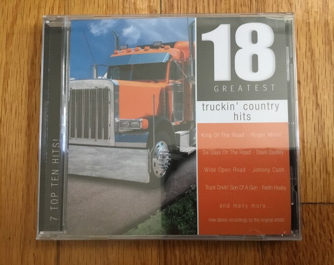 Sealed 18 Greatest Truckin’ Country Hits CD - Etsy