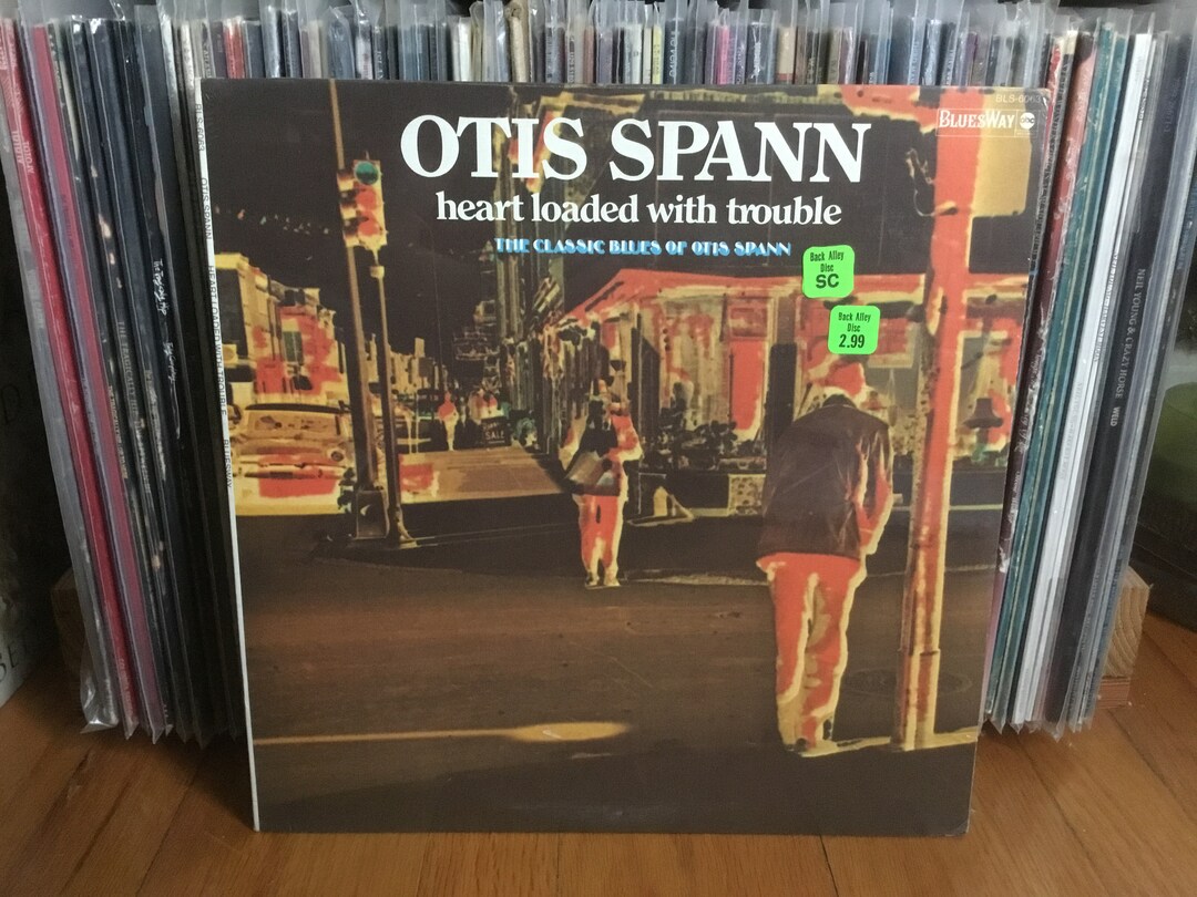 Sealed Otis Spann “heart Loaded With Trouble” LP BLS-6063 Bluesway - Etsy