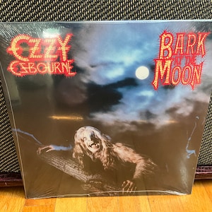 Ozzy Osbourne bark at the Moon LP Reissue Sealed - Etsy