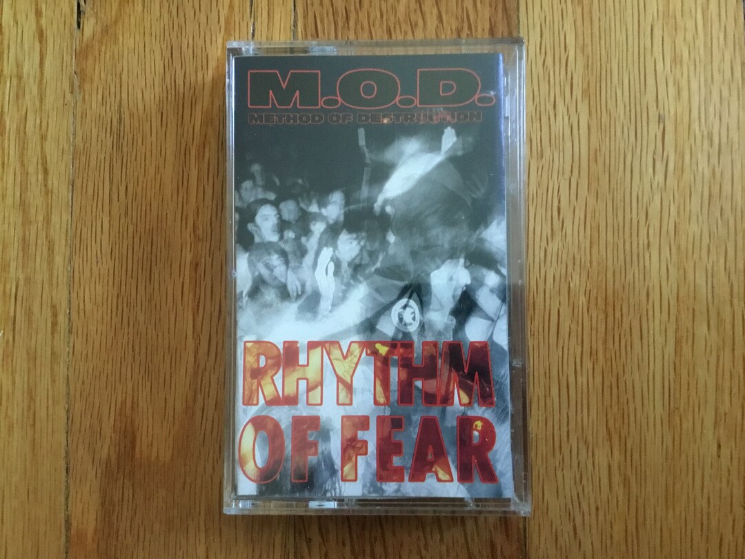 MOD Method of Destruction “rhythm of Fear” Cassette Tape - Etsy