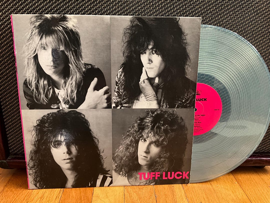 Tuff Luck Self Titled Clear Vinyl Original Press - Etsy