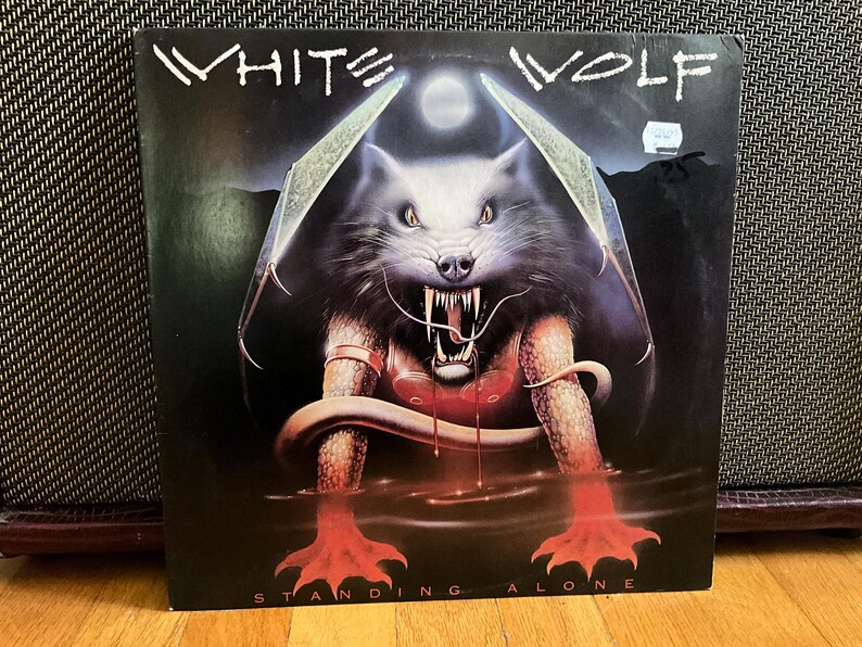 White Wolf “standing Alone” LP Vintage Record - Etsy
