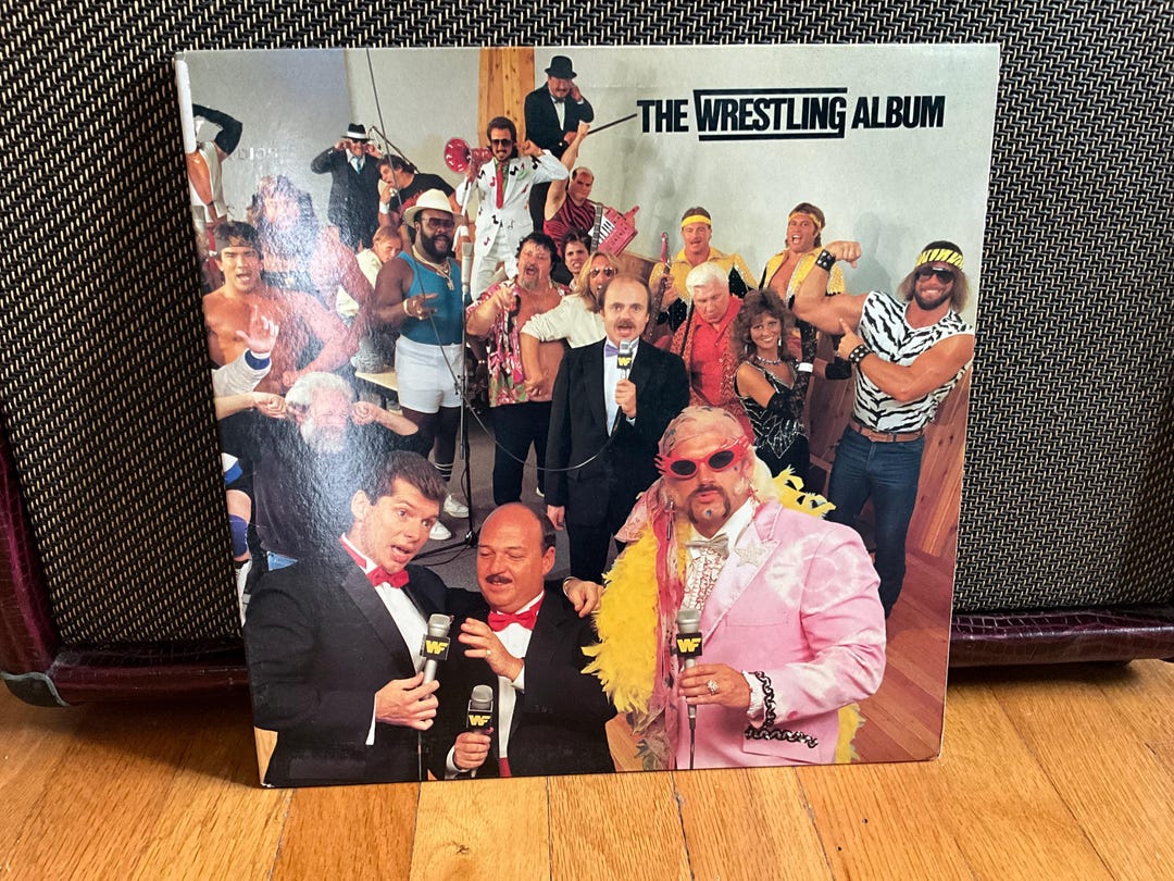 The Wrestling Album LP Gatefold Original - Etsy