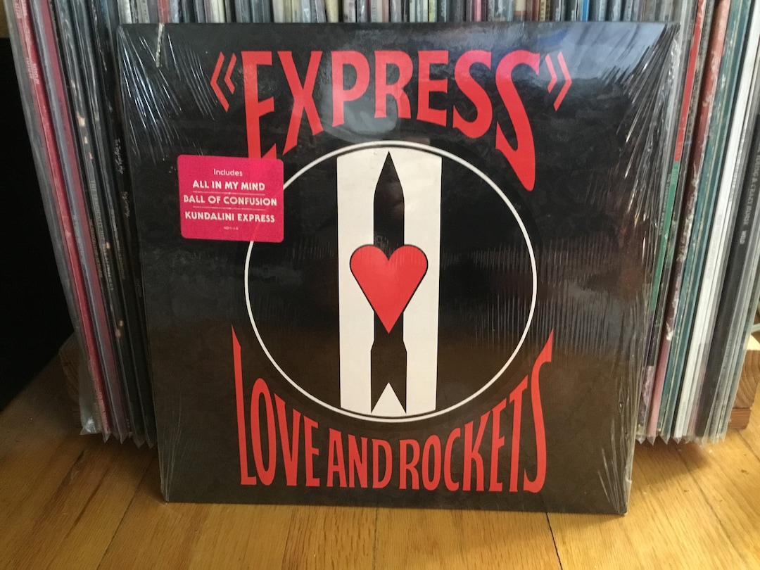 Sealed Love and Rockets “express” LP With Hype Sticker Vinyl Record - Etsy