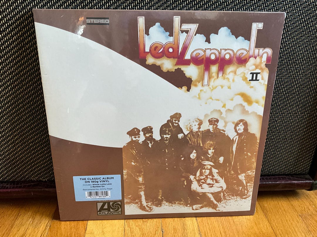 Led Zeppelin II LP Reissue Factory Sealed - Etsy
