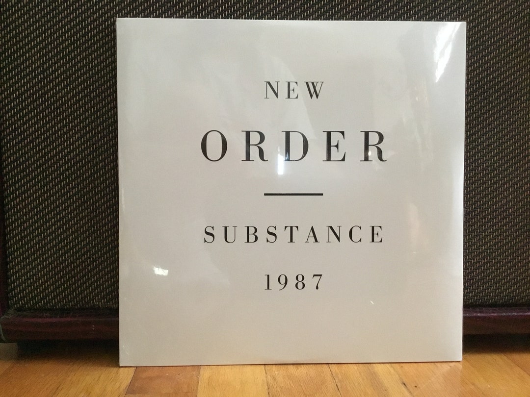 New Order substance Red & Blue Vinyl LP Reissue Sealed - Etsy