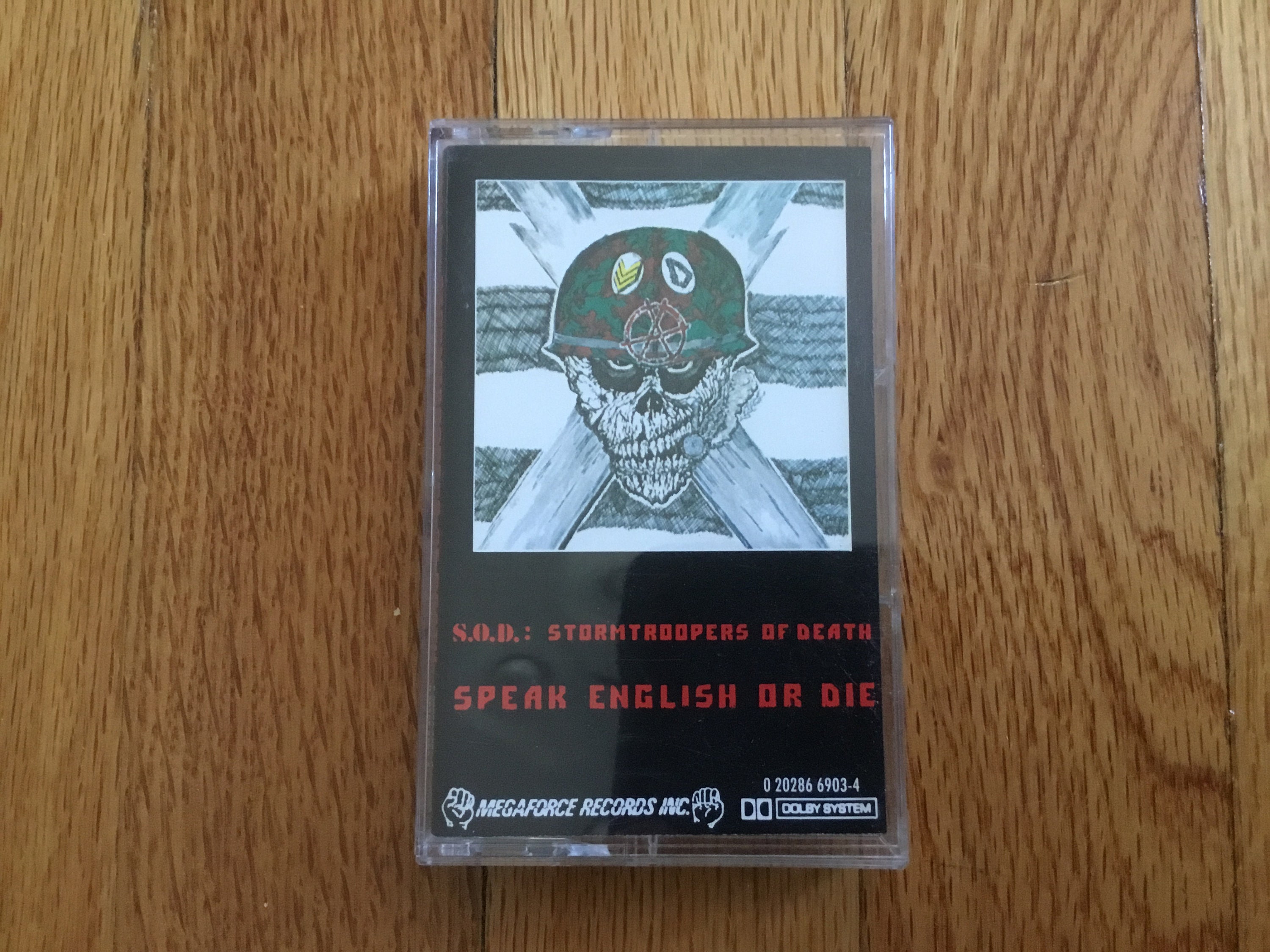 SOD Stormtroopers of Death Cassette Tape - Etsy