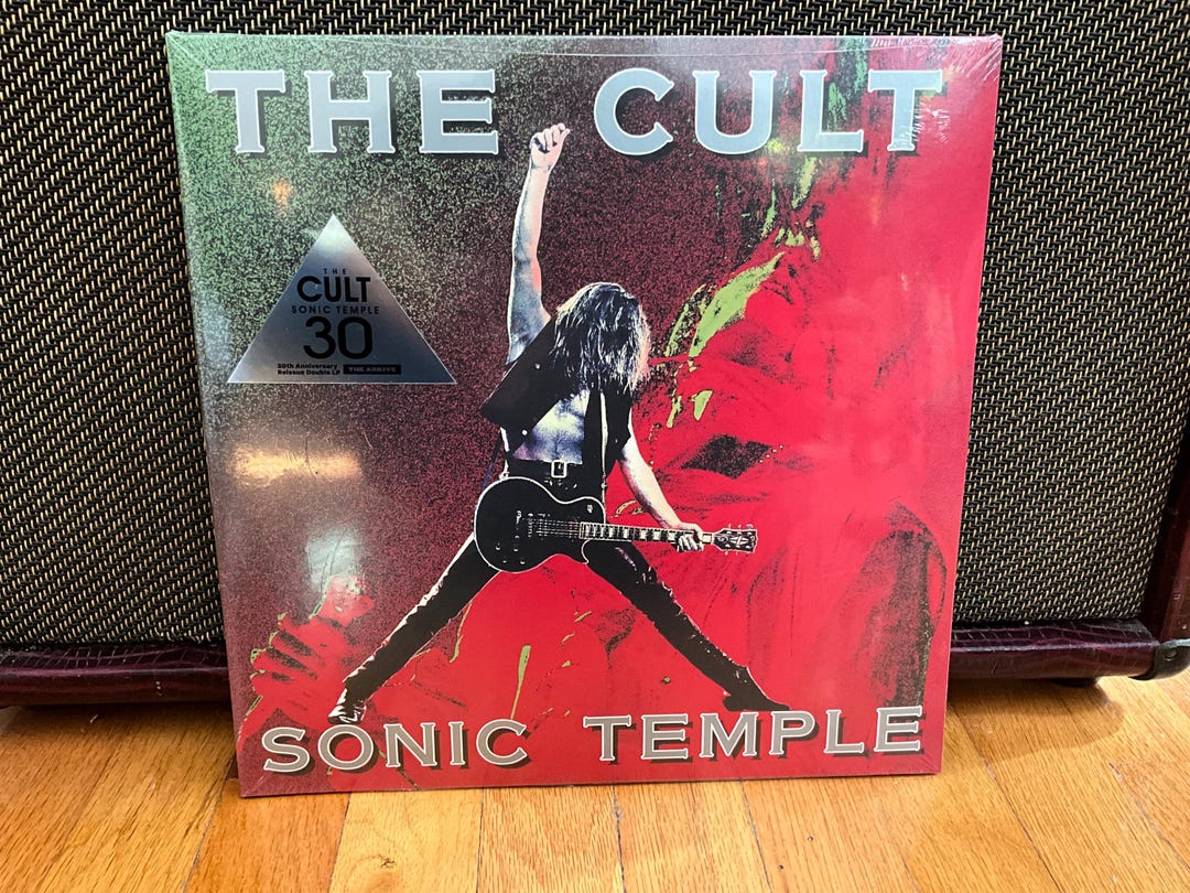 The Cult “sonic Temple” 30th Anniversary LP Sealed - Etsy