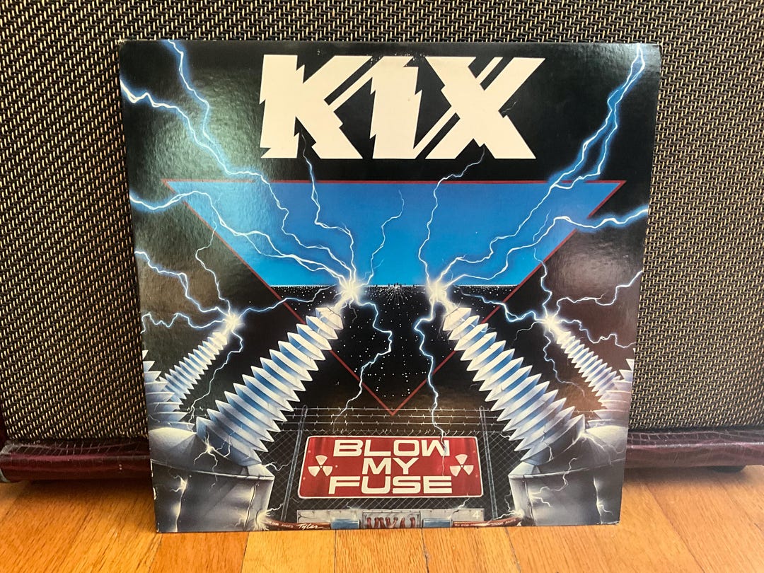 Kix “blow My Fuse” LP Vintage Record - Etsy