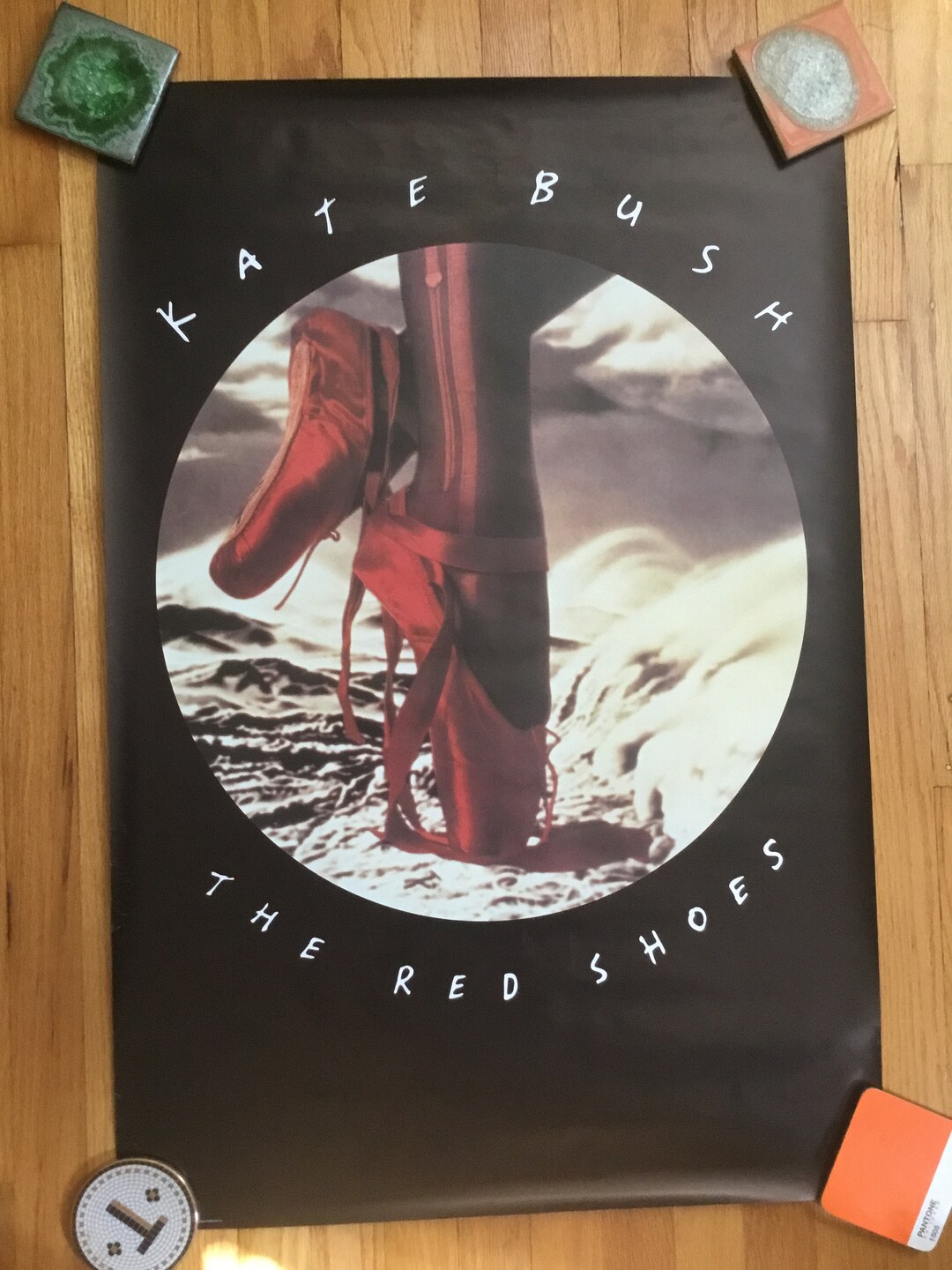Kate Bush " the Red Shoes" Columbia Promo Poster Vintage - Etsy