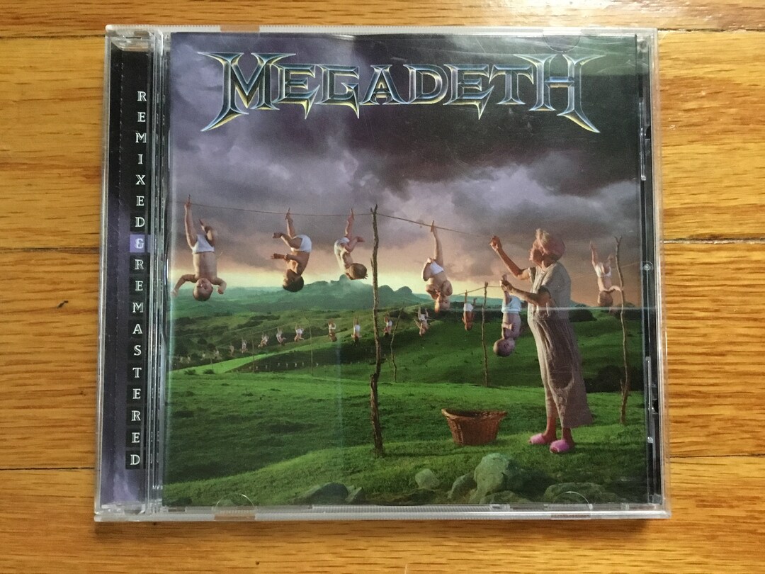 Megadeth Youthanasia CD Remastered and Remixed - Etsy