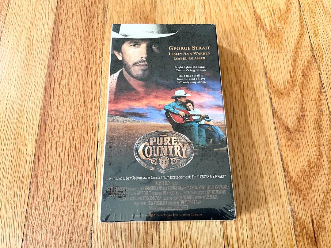 Sealed Pure Country VHS Tape George Strait - Etsy