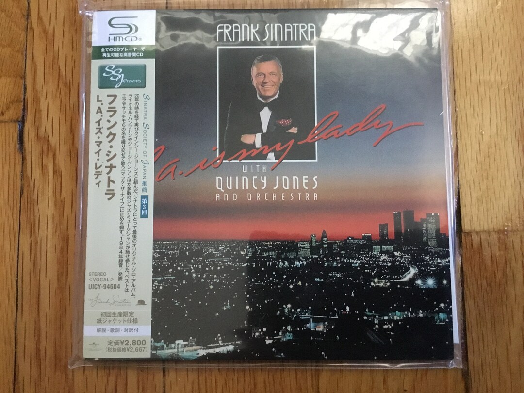 Frank Sinatra “LA is My Lady” CD Shmcd Japan Mini LP - Etsy