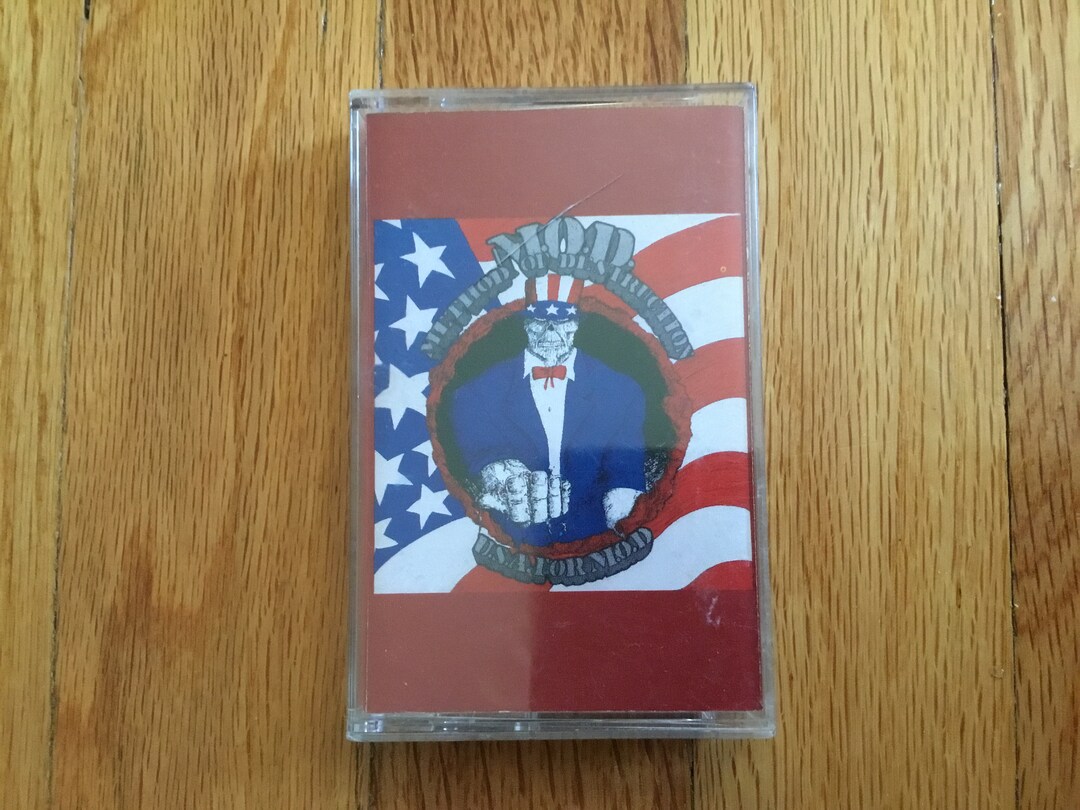 MOD Method of Destruction USA for MOD Cassette Tape - Etsy