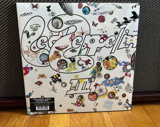 Led Zeppelin III LP Sealed Reissue Vinyl Record - Etsy