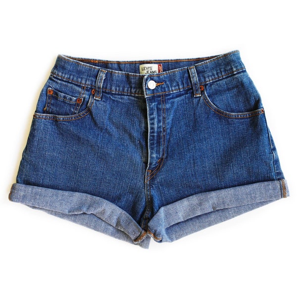 Blue Jean Shorts - Etsy