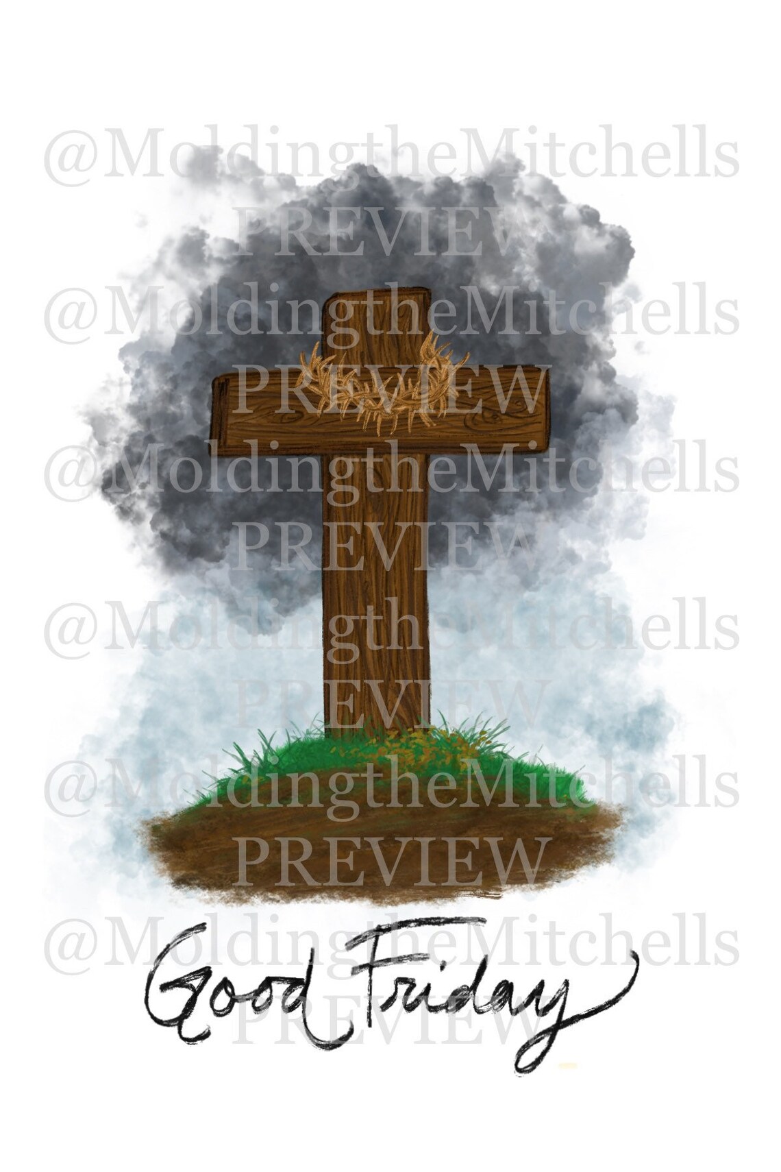 A4 DIGITAL DOWNLOAD***A4 Size!!!**holy Week Hand Drawn Images ...