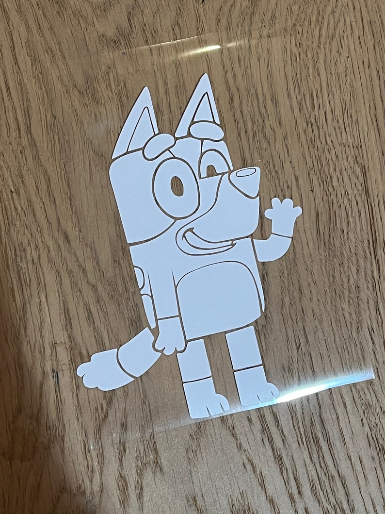 Cheeky Bluey Decal - Etsy