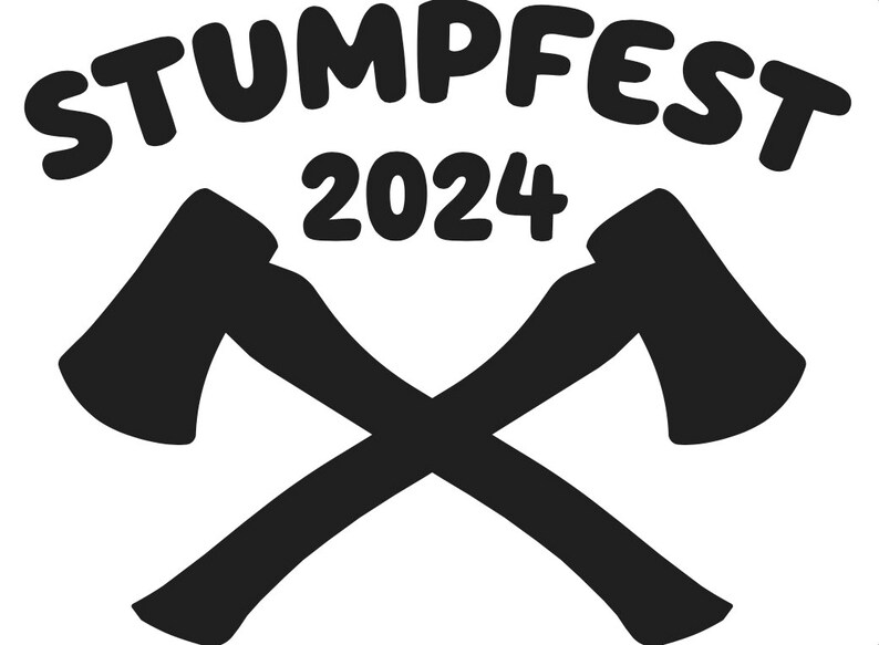 Bluey Stumpfest Logo - Etsy