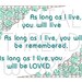 Sympathy Memorial Remembrance Machine Embroidery Design Pattern 4x4 5x7 ...