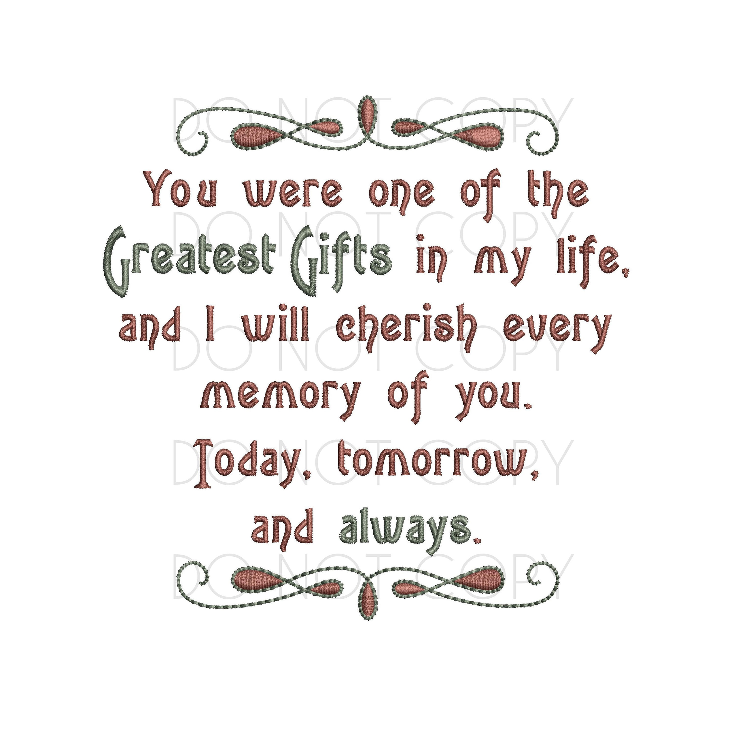 Sympathy Embroidery Design: Grief Remembrance, 4x4 5x7 6x10 Hoops ...
