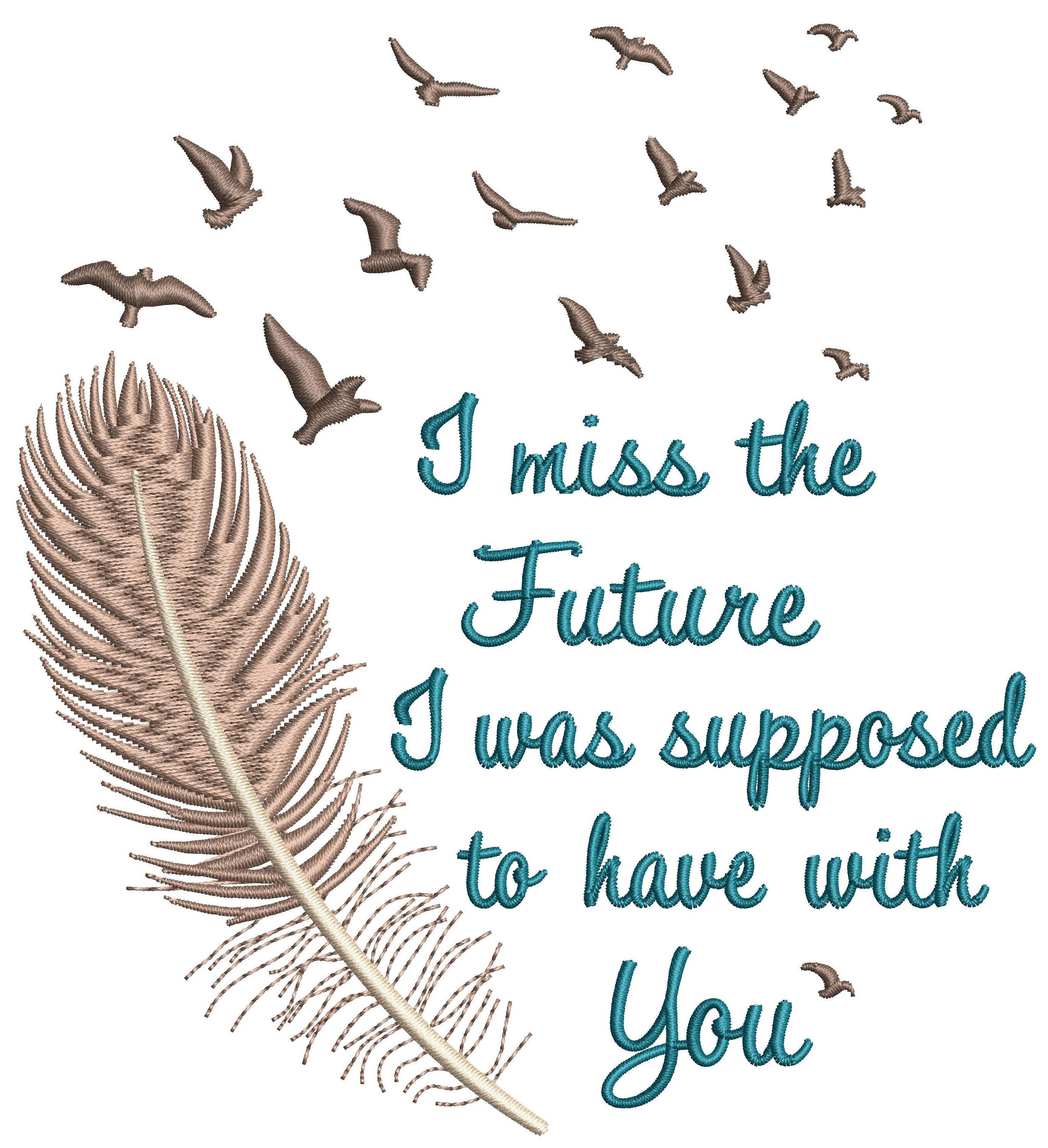 Sympathy Machine Embroidery Pattern, Remembrance Design (digital ...