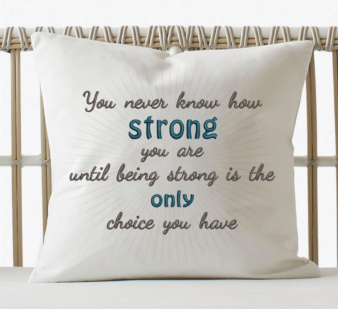 Sympathy Grief Machine Embroidery Pattern, Uplifting Quote (4x4 5x7 ...