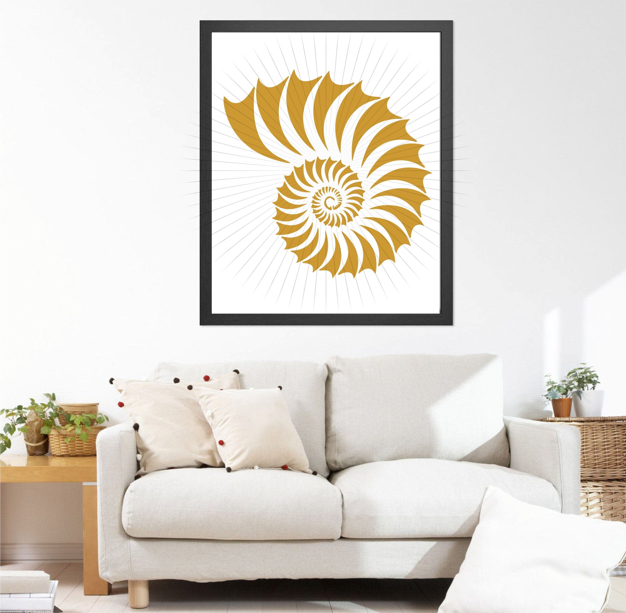 Nautilus Shell SVG Cut and Print PNG Clip Art for Cricut - Etsy Australia