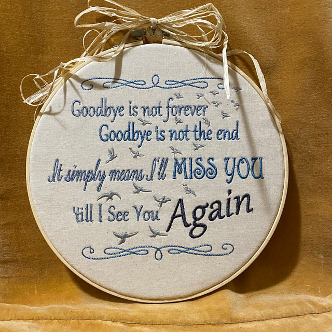 Sympathy Loss of Loved One Memory Embroidery Design for 4x4 5x7 and ...
