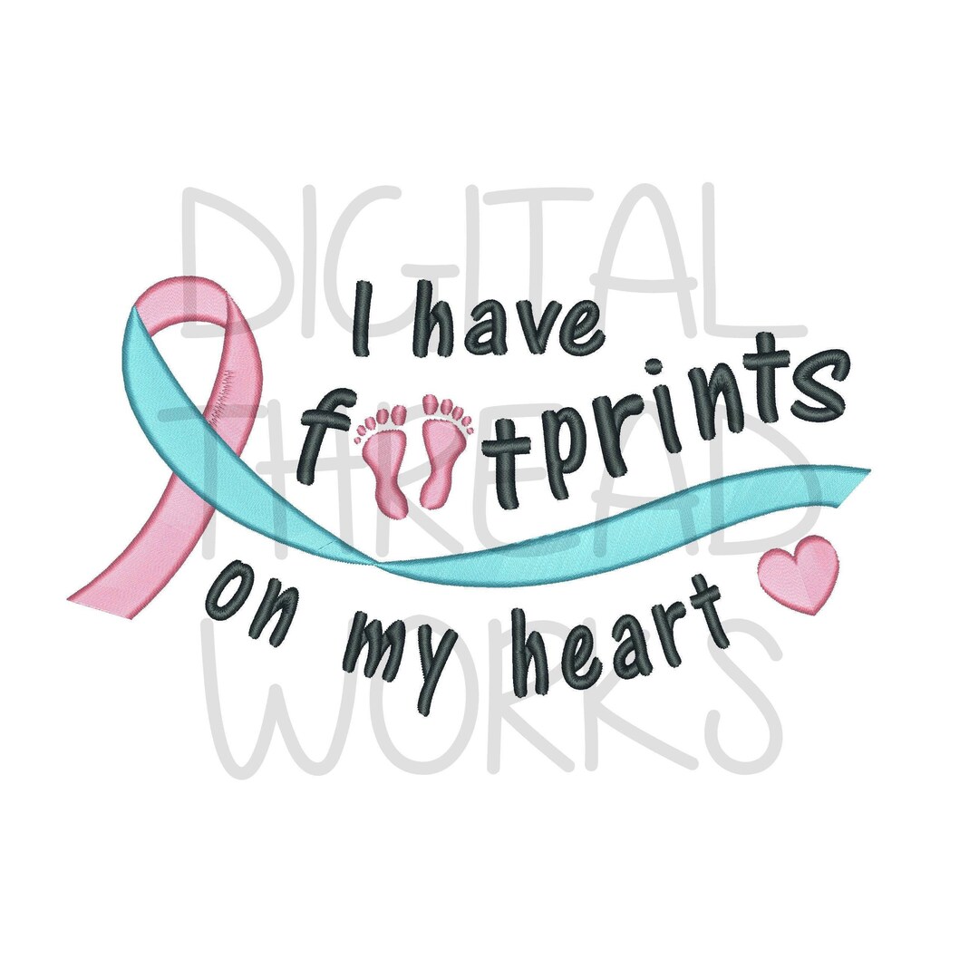 Miscarriage, Pregnancy and Infant Loss Awareness Ribbon Instant ...