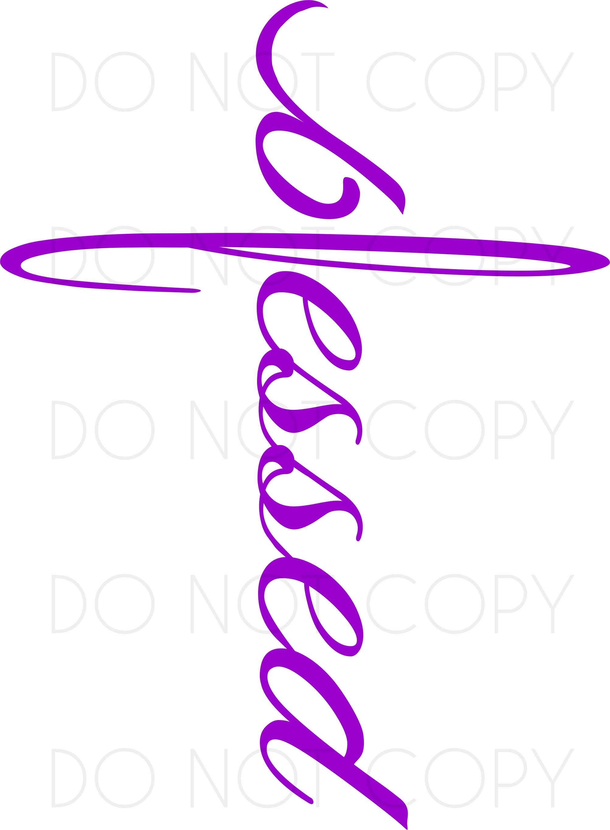 SVG Cut and Print Cross Collection Set of 4 for Cricut | Etsy