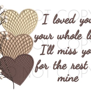 Memory Pillow Embroidery Design, Sympathy Grief Machine Embroidery ...