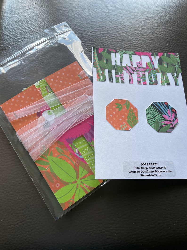 Tropical Jungle Birthday Banner Perfect for Kids Birthday - Etsy