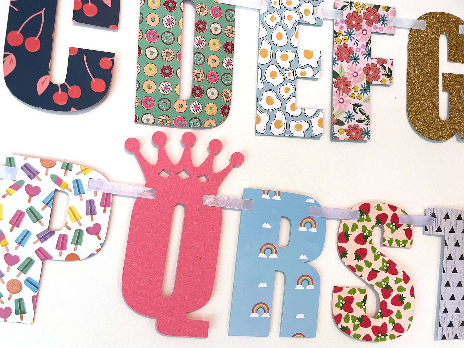 Abcs DIY: A is Anchor B is Bear C is Cherries Alphabet - Etsy