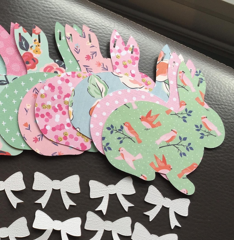 DIY Spring Craft for All Ages. 12 Cute Bunnies With Matching Confetti ...