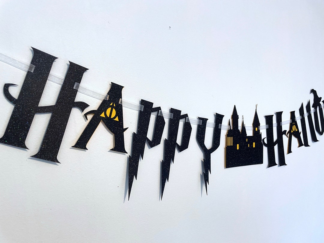 Halloween in Summer October Wizard Banner Happy Halloween Feast Magical ...