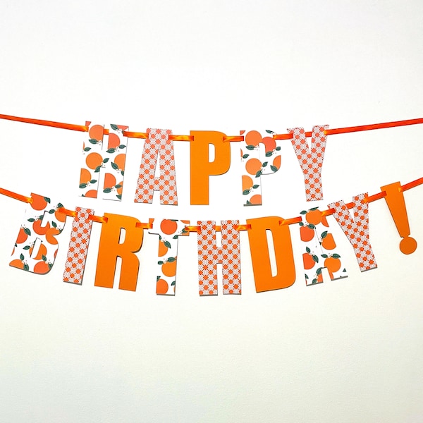 Citrus Birthday Decor - Etsy