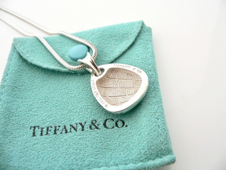 Tiffany and Co Croc Crocodile Charm Necklace Snake Chain Rare | Etsy