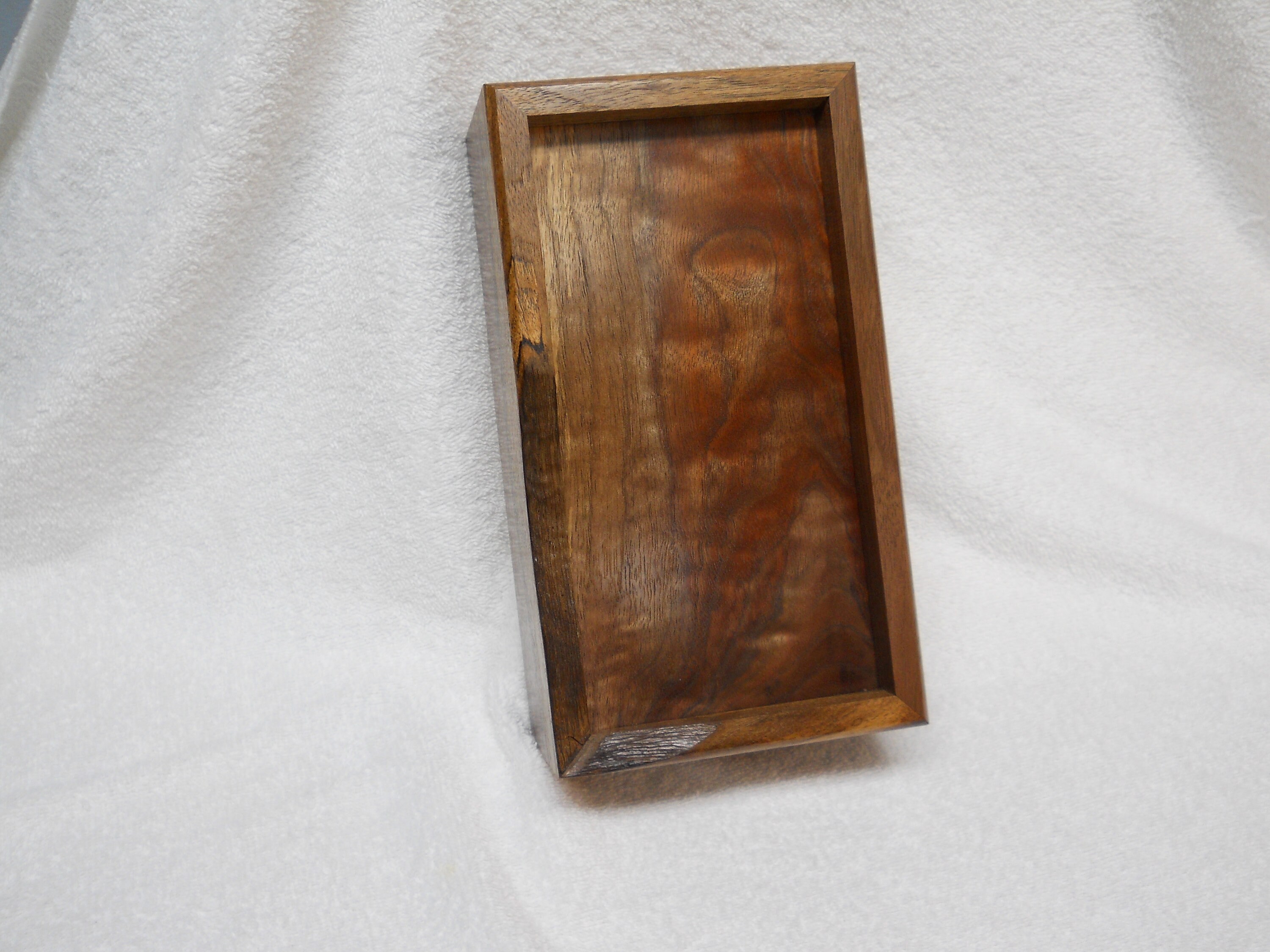 Live Edge Rustic Black Walnut Box 611 - Etsy