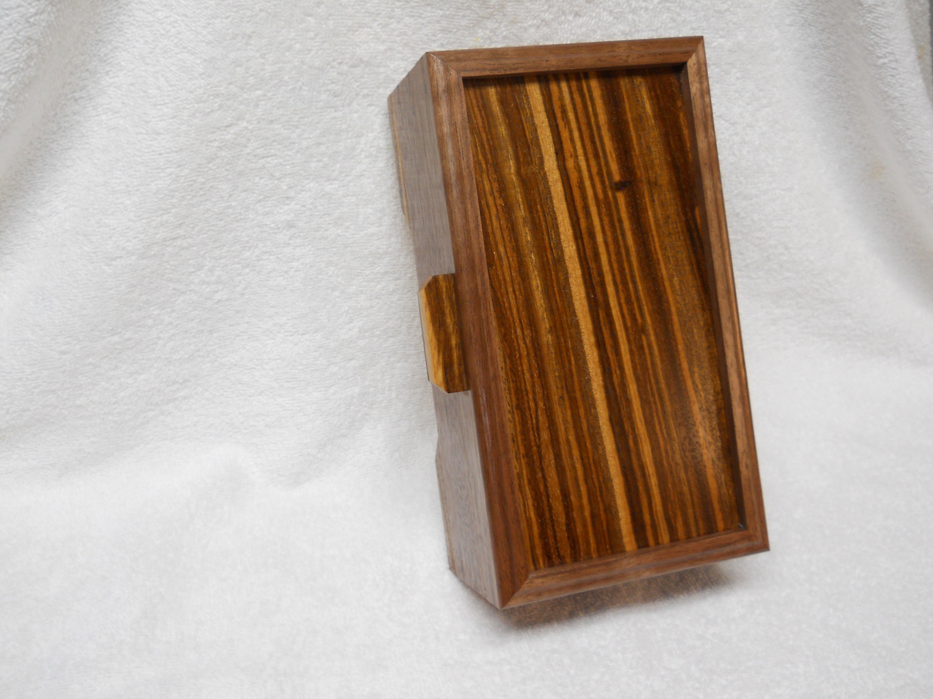 Exotic Zebra Wood & Black Walnut Box 621 - Etsy