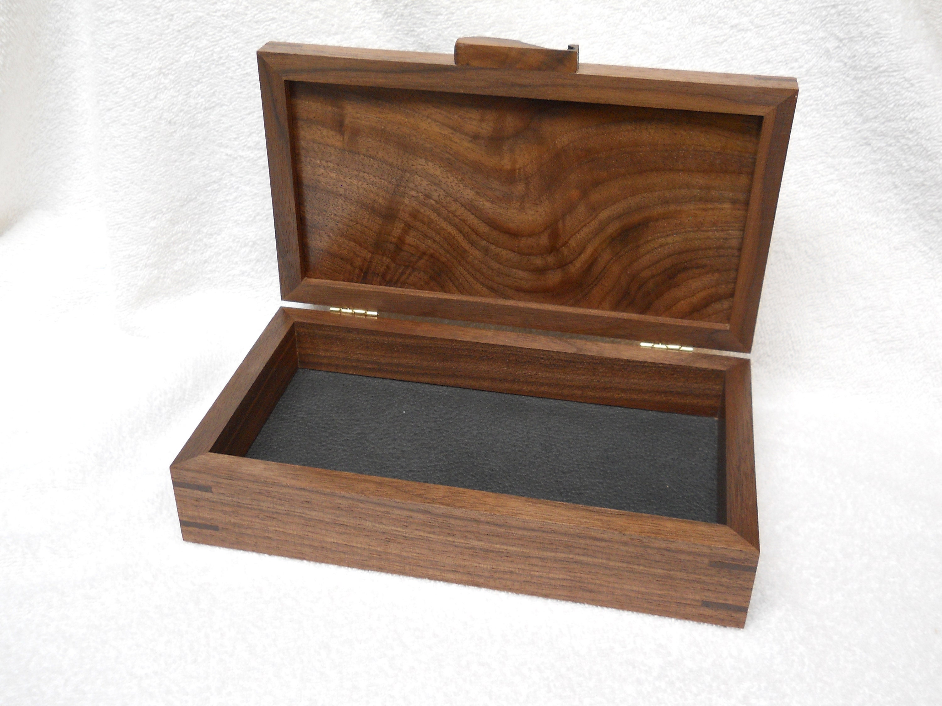 Black Walnut Box #580 - Etsy