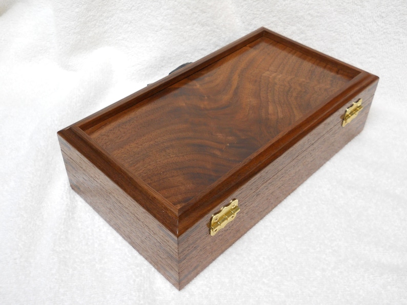Black Walnut Box #580 - Etsy
