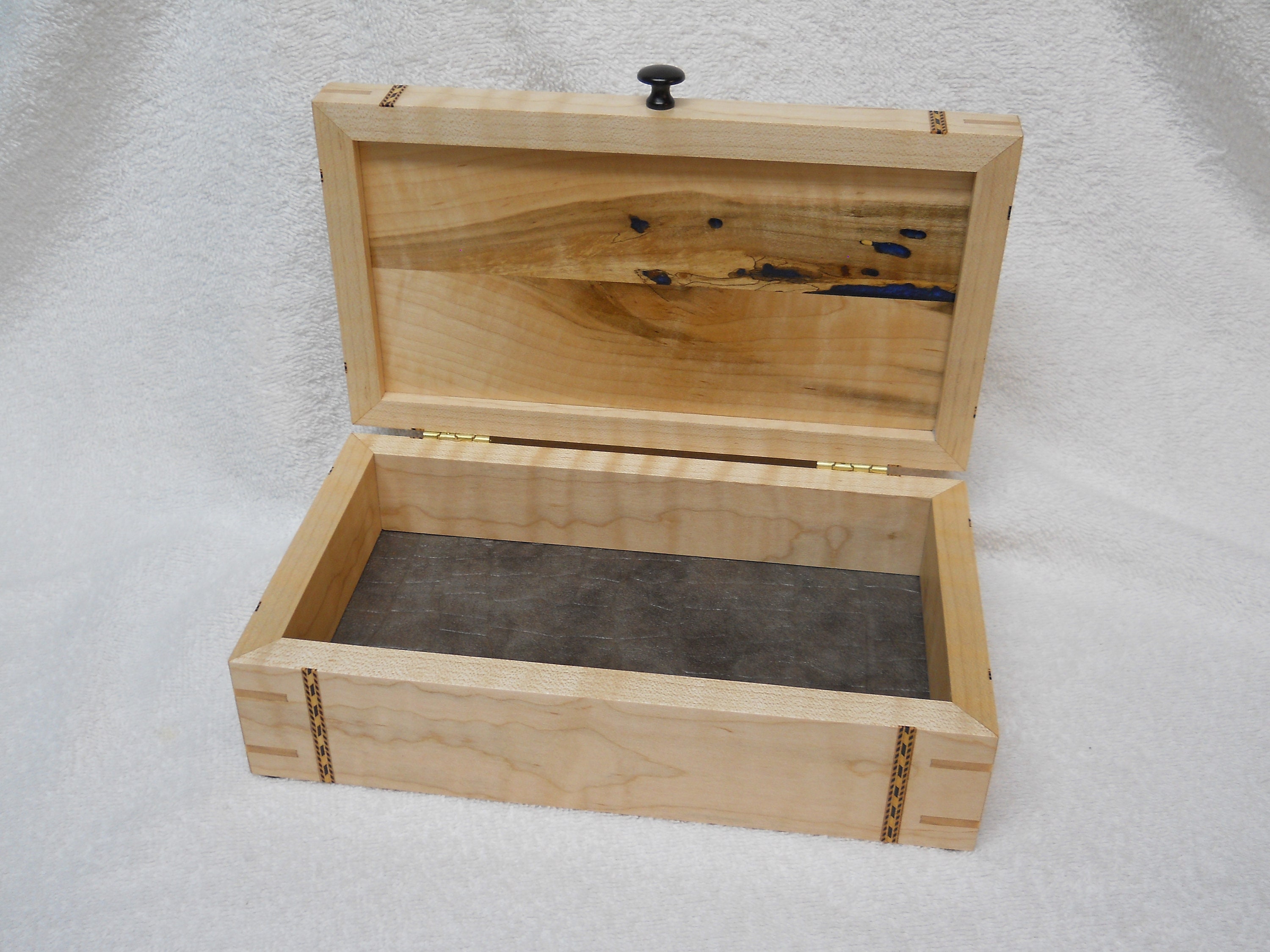Maple & Inlayed Banding Box. #610 - Etsy